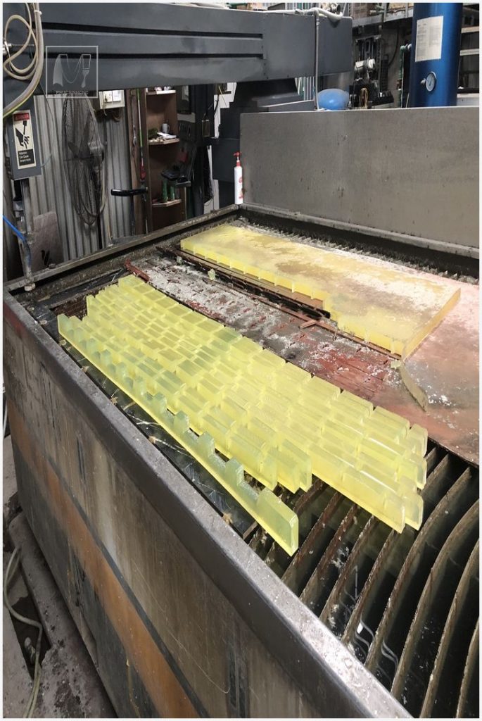 Cắt tia nước Cao Su, Nhựa PU (polyurethane) | phucsinhcnc.vn